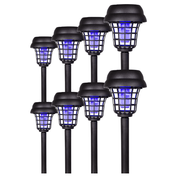 Meh: 8-Pack: Ideaworks Solar Insect Zapper Stakes