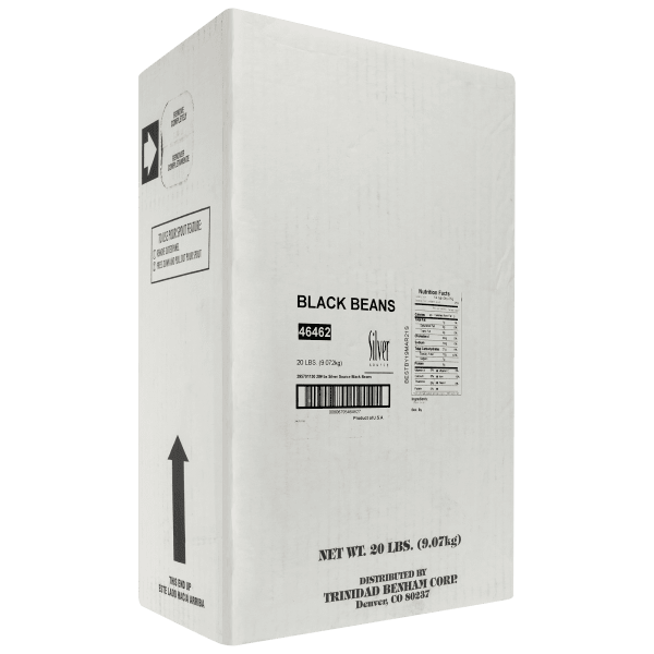 MorningSave: 20lb Case of Silver Source Black Beans Dried (1 unit of 20lb)