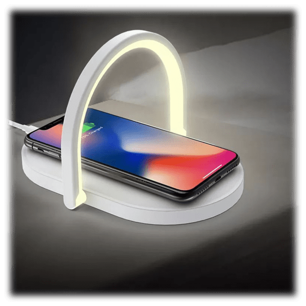 MorningSave: Lift A Lamp Wireless Charging Night Light