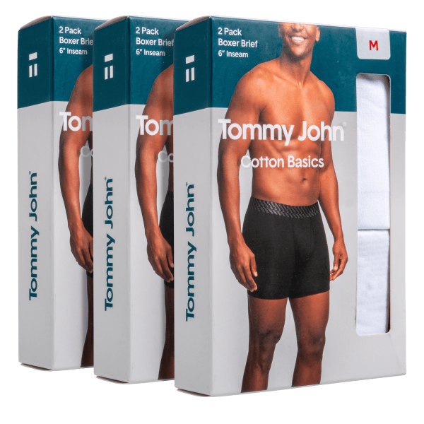 MorningSave: 6-Pack: Tommy John Boxer Briefs