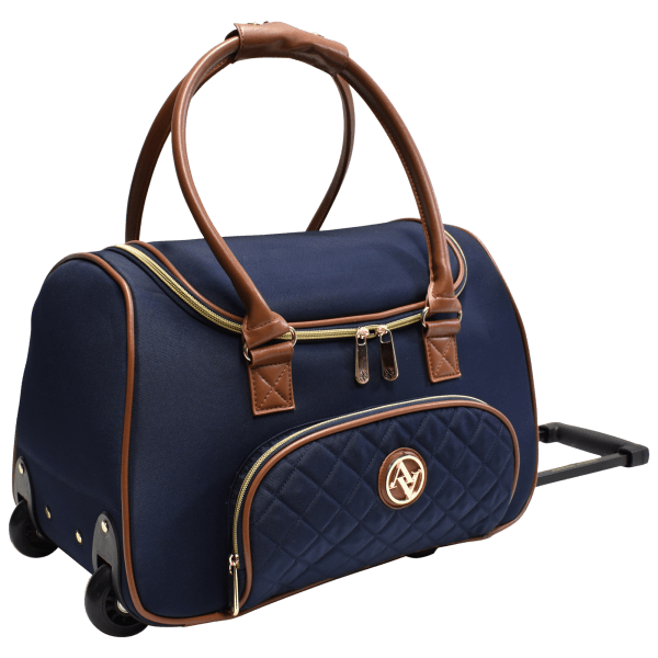 MorningSave: Adrienne Vittadini Quilted Luggage 2-Piece Set