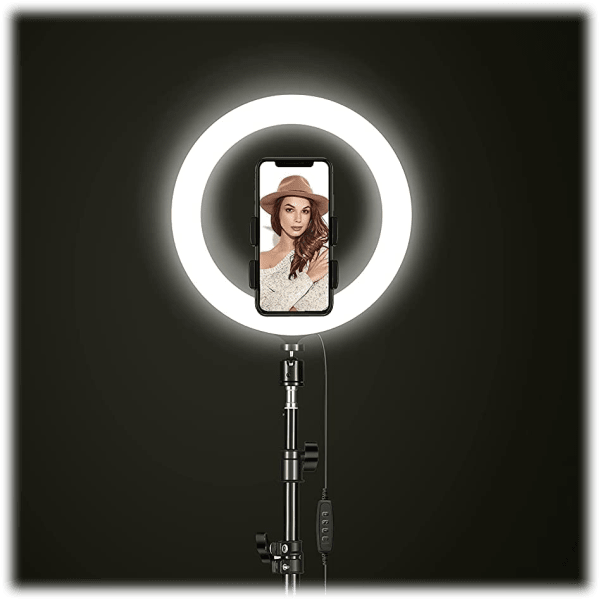 MorningSave: Tech Squared 10-Inch Social Media Ring Light with Tripod ...