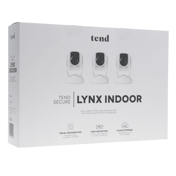 MorningSave: Tend Insights Lynx 1080P WiFi Camera with Stranger Recognition