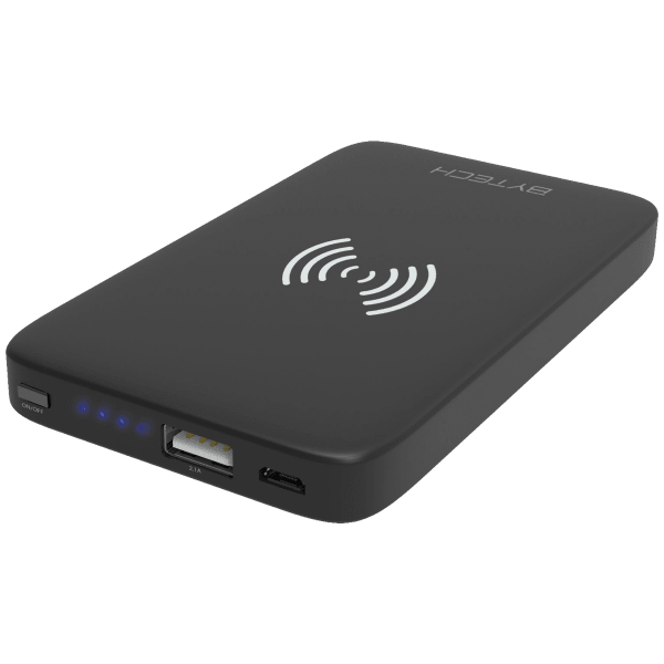 MorningSave: Qi Charging 4000 mAh Wireless Power Bank by Bytech