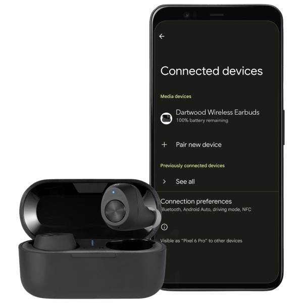 MorningSave: 2-Pack: Dartwood True Wireless Earbuds