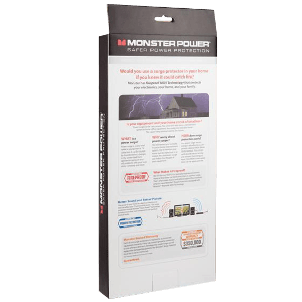 Meh: Monster 12-Outlet Surge Protector with USB, Ethernet, & Coax