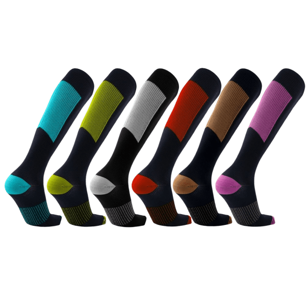 MorningSave: 6-Pack: Unisex Copper-Infused Compression Socks