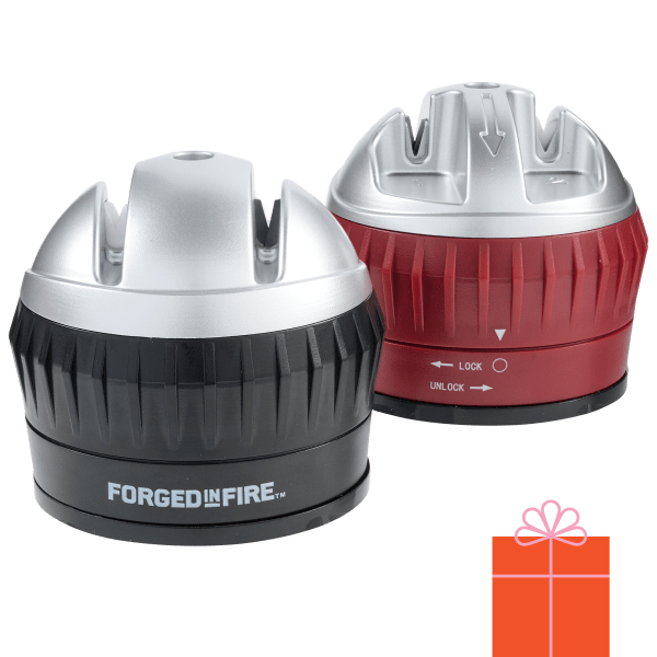 MorningSave: 2-Pack: Forged in Fire Knife Sharpener with Suction Pad