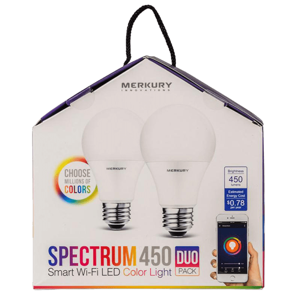 Meh: 2-Pack: Merkury Color LED WiFi Bulbs