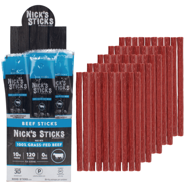 MorningSave: 50-Pack: Nick's Sticks 100% Grass Fed Beef Sticks