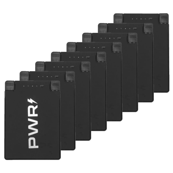 Meh: 8-Pack: PWRCard 2500mAh Slim Power Banks with Integrated Charging ...