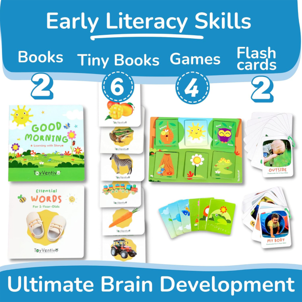 MorningSave: Toyventive Toddler's First Words Smart Baby Box Learning Set
