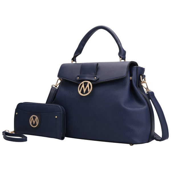 MorningSave: MKF Collection Aurora Satchel Handbag & Wallet Set by Mia K