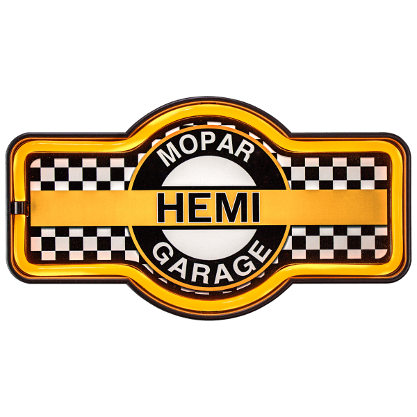 SideDeal: Officially Licensed Chrysler Mopar Hemi Garage LED Neon Light ...
