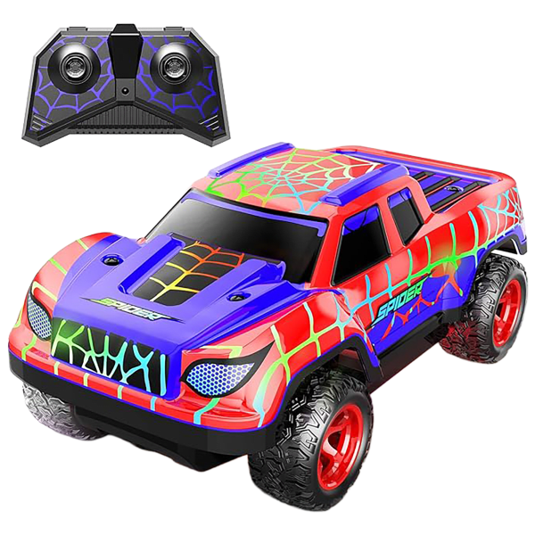 SideDeal: 2-Pack: Hakol Remote Control Spider Pick-Up Truck & VRG 4WD ...
