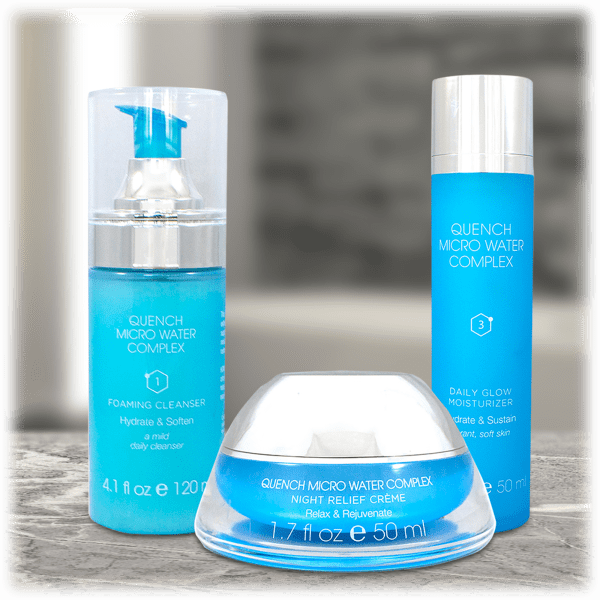 MorningSave: Quench 3-Piece Set: Day & Night Cream with Foaming Cleanser