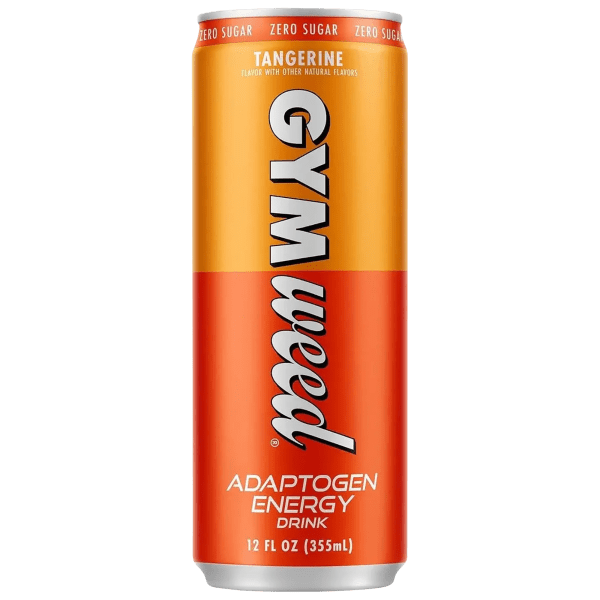 SideDeal: 24-Pack: Gym Weed Adaptogen Energy Drink (Tangerine)