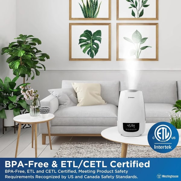 SideDeal: Westinghouse 6L Digital Cool Mist Ultrasonic Humidifier
