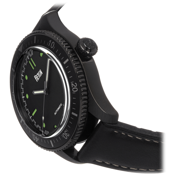 Shop Univision: Reign Elijah Reloj Automático con Correa de Cuero con ...