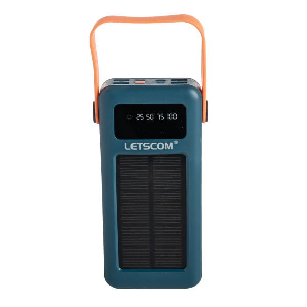Shop Univision: Paquete de 2: Letscom Power Bank Solar 30,000 mAh con ...