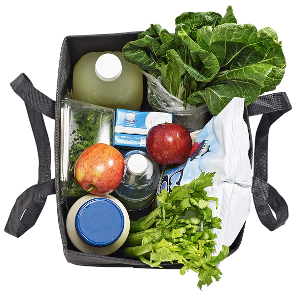MorningSave: 3-Pack: Fit & Fresh Collapsible Shopping Box Bags