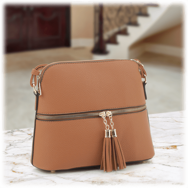 MorningSave: Malibu Skye Crossbody with Zipper Tassel