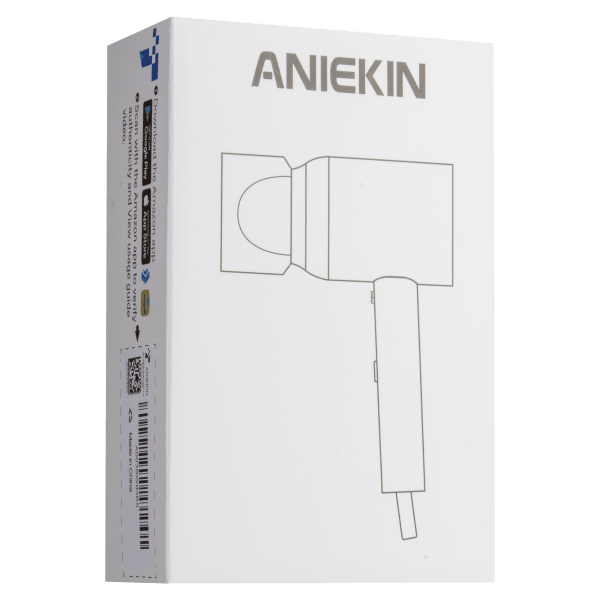 MorningSave: ANIEKIN 1875 Watt Ionic Professional Hair Dryer (Grey)