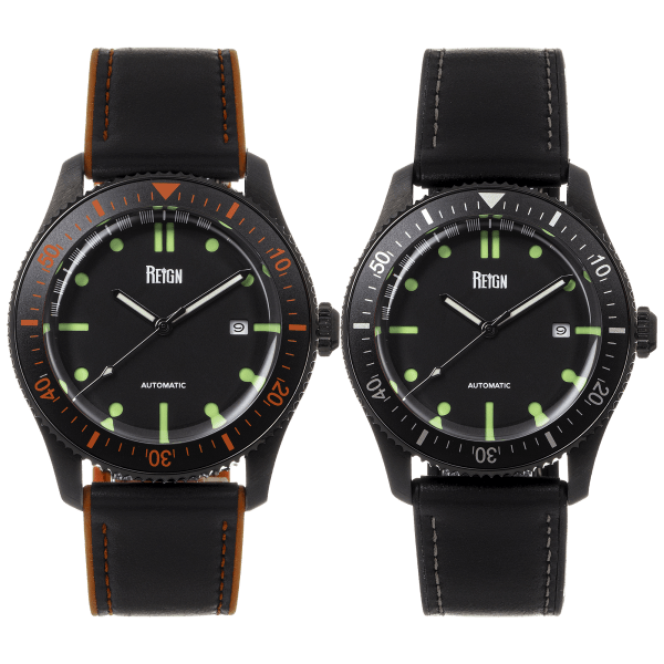 Shop Univision: Reign Elijah Reloj Automático con Correa de Cuero con ...