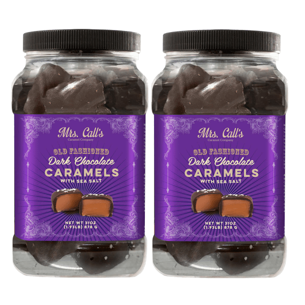 MorningSave: 2-Pack: Mrs. Call's Chocolate Sea Salt Caramels (62oz)
