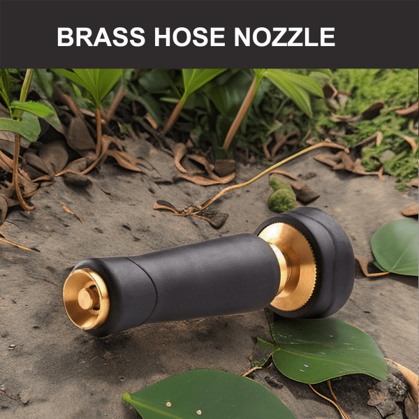 MorningSave: 2-Pack: SmartHome Power Stream Brass Hose Nozzle