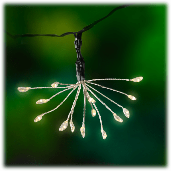 MorningSave: 4-Pack: Ideaworks Solar-Powered Starburst String Lights