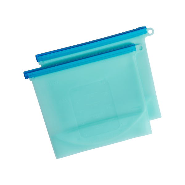 MorningSave: Home Hero Reusable Silicone Food Storage Bags