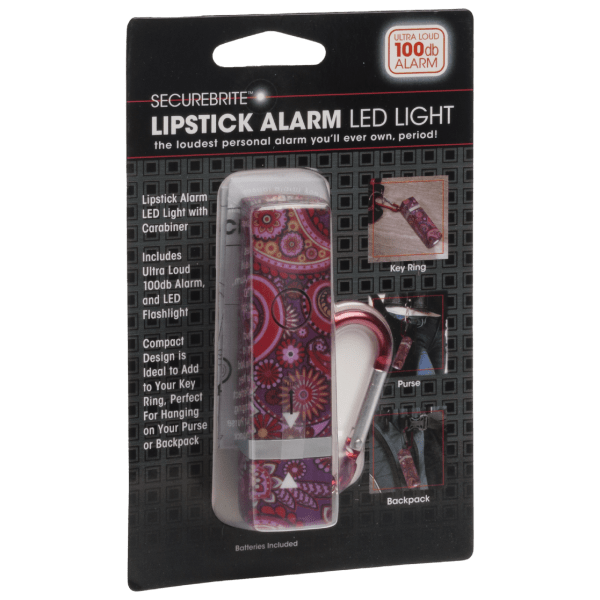 MorningSave: 3-Pack: SecureBrite LED Lipstick Alarms