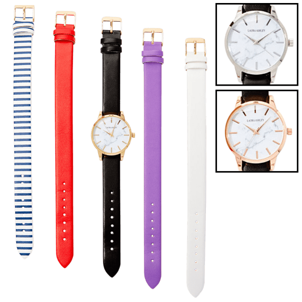 Meh: Laura Ashley Watches with Interchangeable Bands