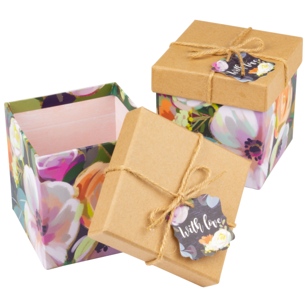 MorningSave: Set of 5 Punch Studio Decorated Storage Boxes