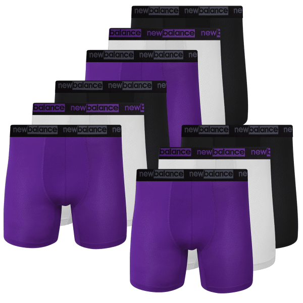 MorningSave: 9-Pack: New Balance Men's Performance Boxer Briefs