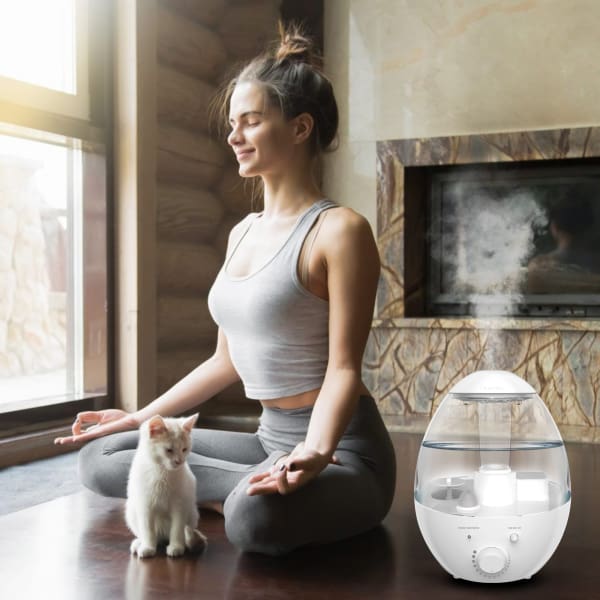 MorningSave: Humie Ultrasonic Cool Mist Humidifier & Aromatherapy Diffuser