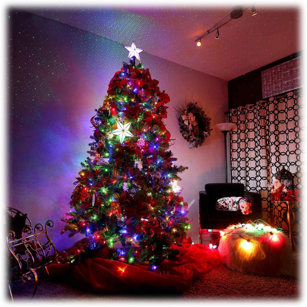 MorningSave: BlissLights Laser Star Projection Christmas Tree Topper