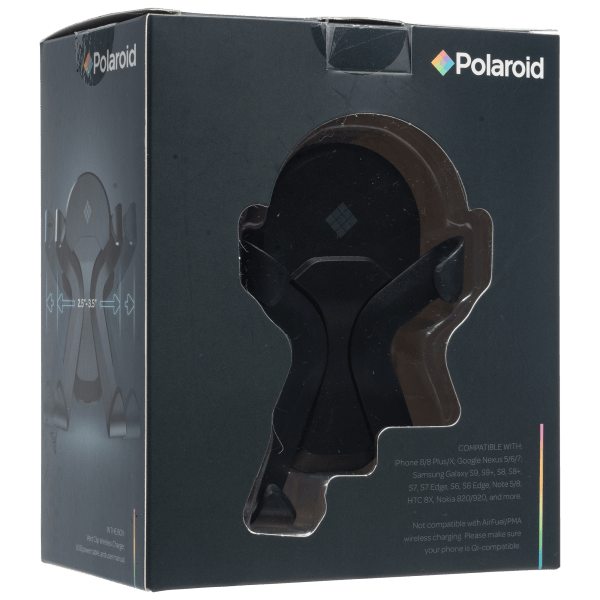 MorningSave: Polaroid Vent Clip Wireless Charger