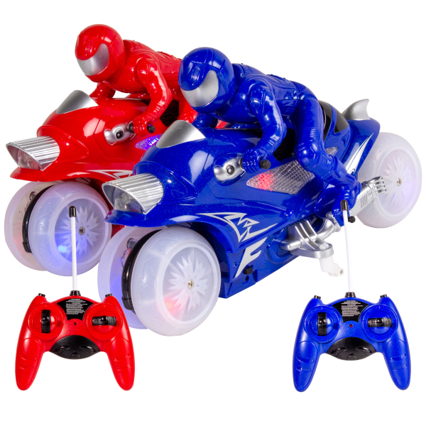 MorningSave: Mindscope Hover Cycle Remote Control Stunt Motorcycle