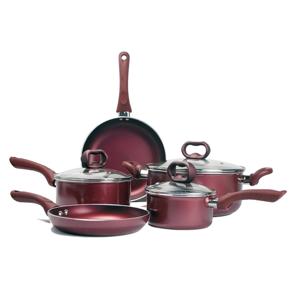 MorningSave: Ecolution 8-Piece Non-Stick Cookware Set