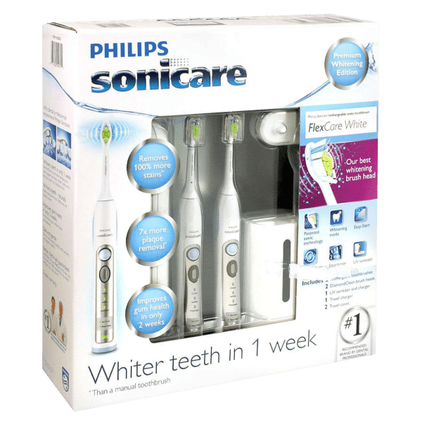 MorningSave: 2-Pack: Philips Sonicare FlexCare Whitening Edition ...