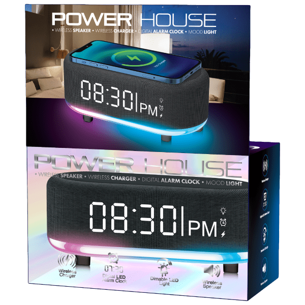 MorningSave: Lifestyle Advanced Powerhouse Wireless Charging Speaker ...