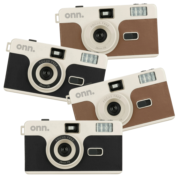 MorningSave: 4-Pack: Onn Reusable 35mm Cameras with Preloaded Film