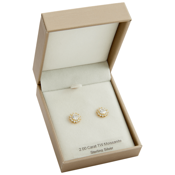 MorningSave: Savvy Cie 2.5 Carat TW Moissanite Starburst Necklace or 2 ...