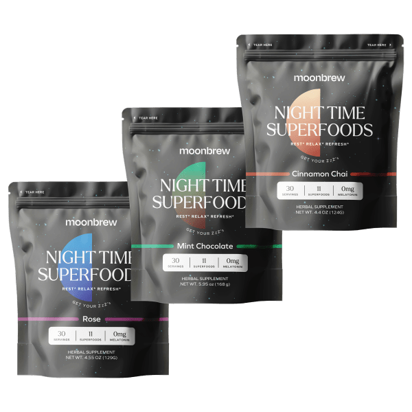 MorningSave: 3-Pack: MoonBrew Nighttime Superfoods Natural Sleep Aid ...