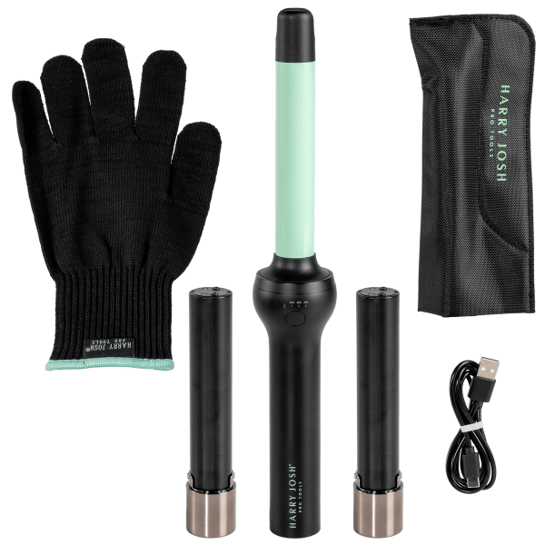 MorningSave: Harry Josh Pro Tools Cordless Ceramic Curling Wand with ...