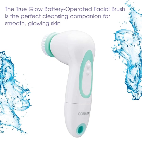 SideDeal: 2-Pack: Conair True Glow Battery-Operated Facial Brush