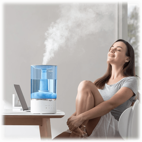 MorningSave: Pelonis Ultrasonic Warm and Cool Mist Humidifier