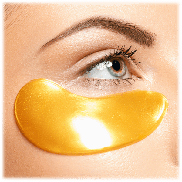 MorningSave: 60-Pack: Dermora 24K Gold Under Eye Masks